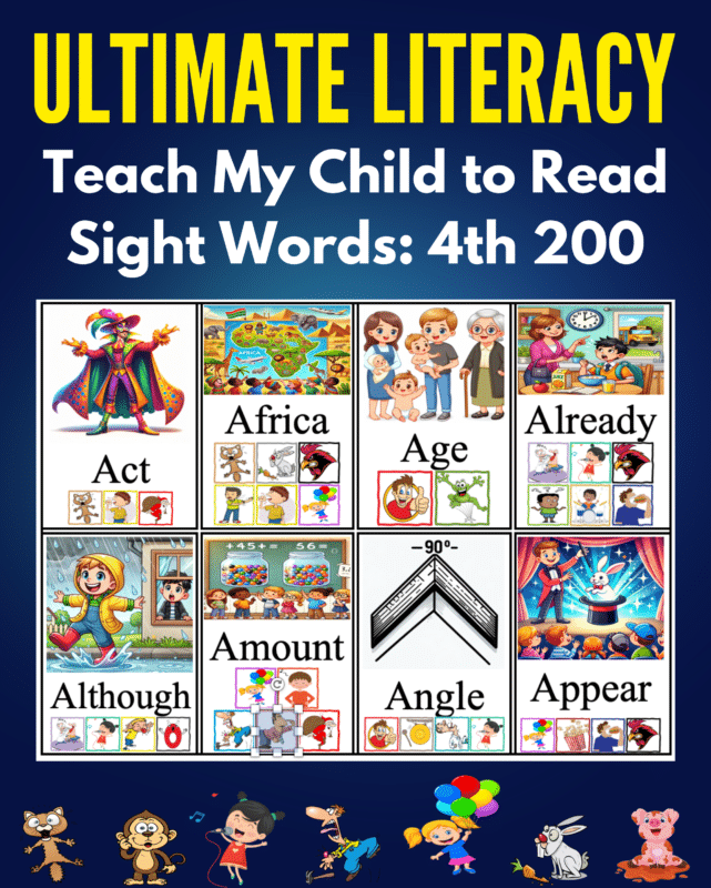 Teach My Child to Read. Fry's Sight Words: Fourth 200 - Speech Therapy ...