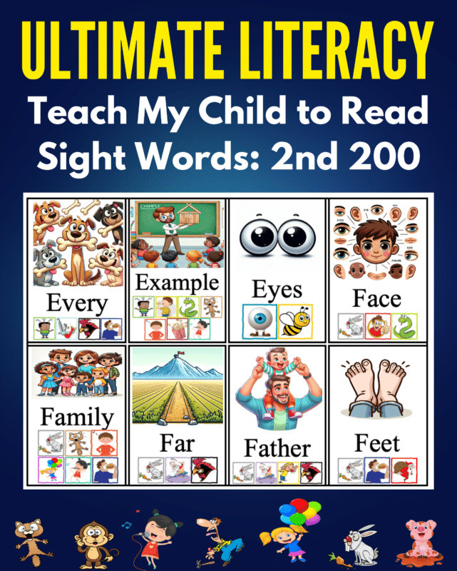 Teach My Child to Read. Fry's Sight Words: Second 200 - Speech Therapy ...